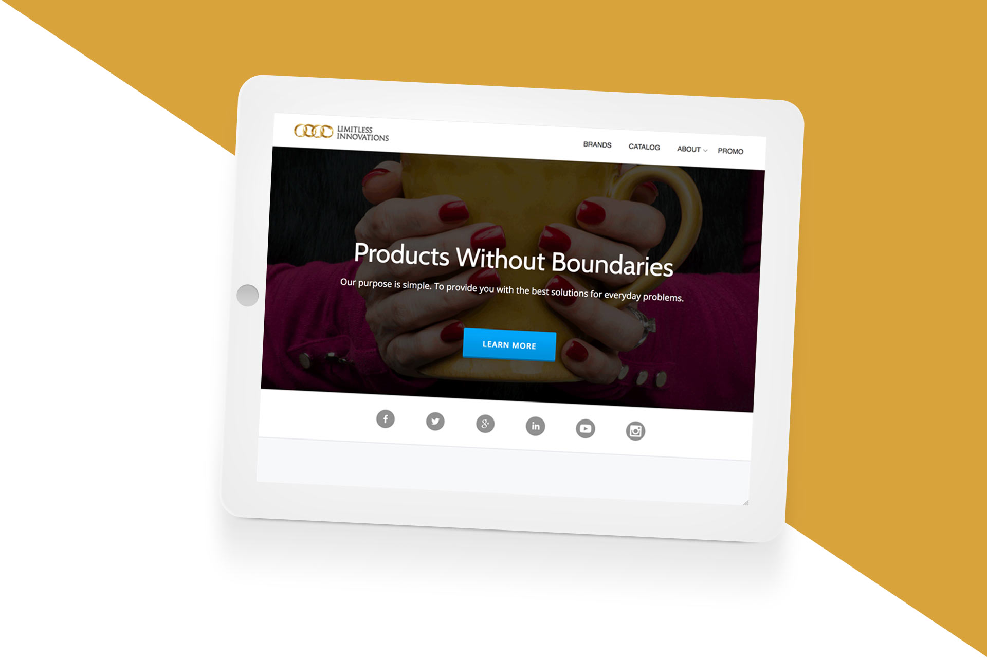 Limitless Innovations Website | Connor Warden